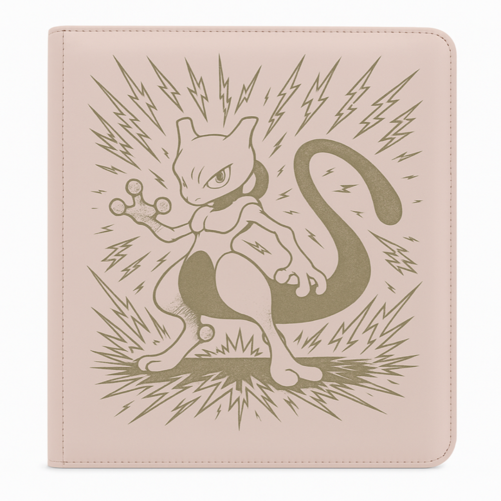 Mewtwo Custom Binder 12 Pocket